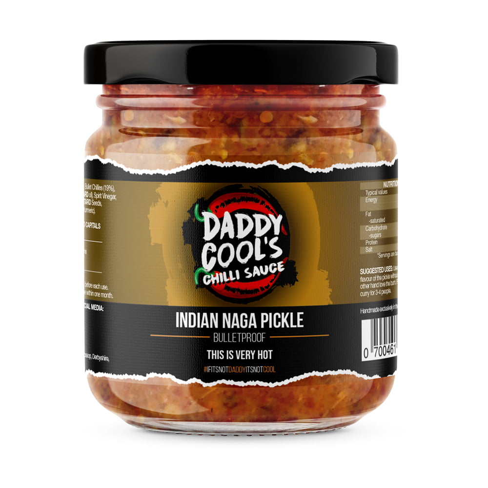 Authentic Naga Pickle - Naga Chillies - Bullet Chillies - Fresh Naga Chilli