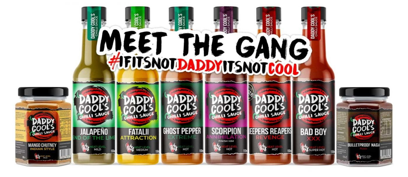 Daddy Cool's Chilli Sauce - Multi Award Winning Artisan Sauces - Daddy Cools Chilli Sauce